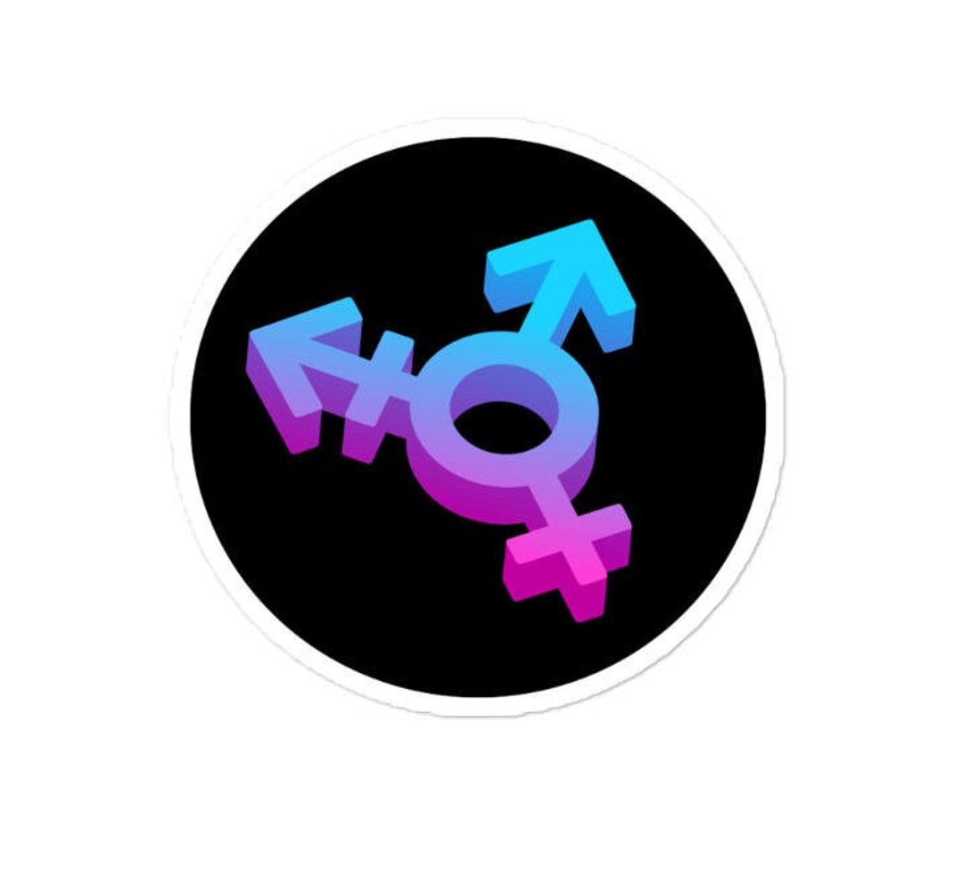 4 Inch Transgender Sticker Decal - Etsy