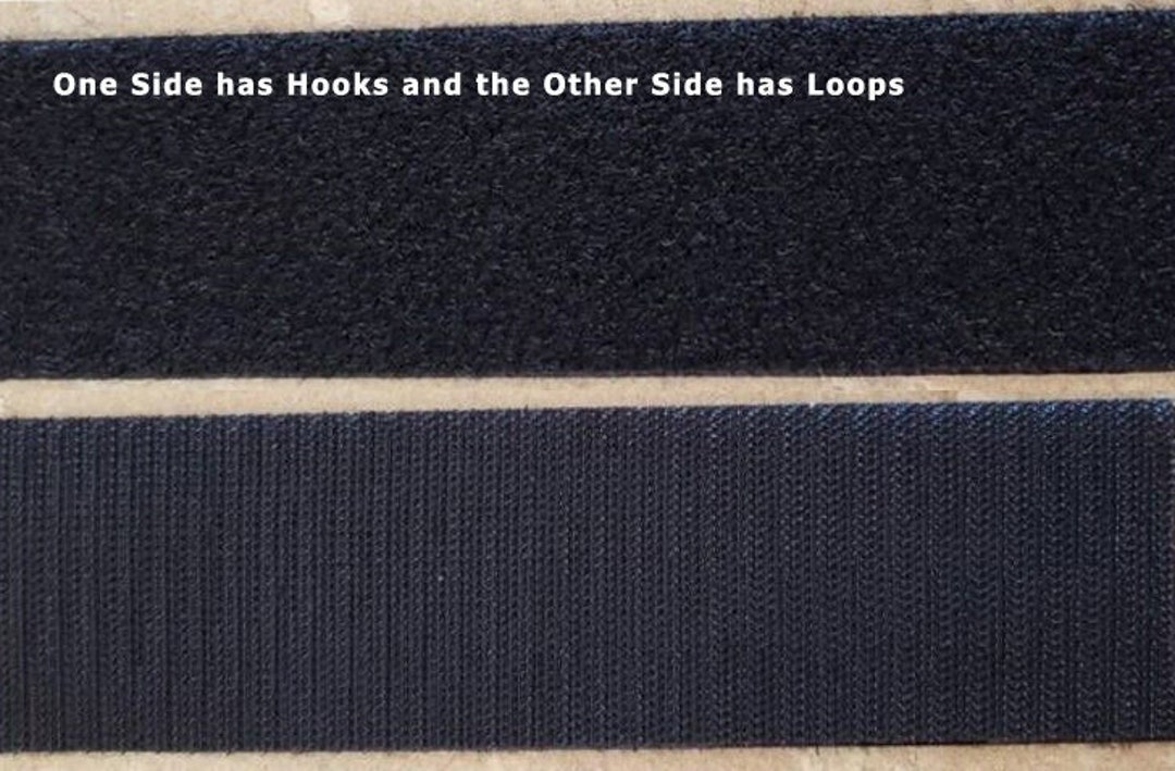 Two 8" X 2" Hook and Loop Extension Extender Straps - Etsy