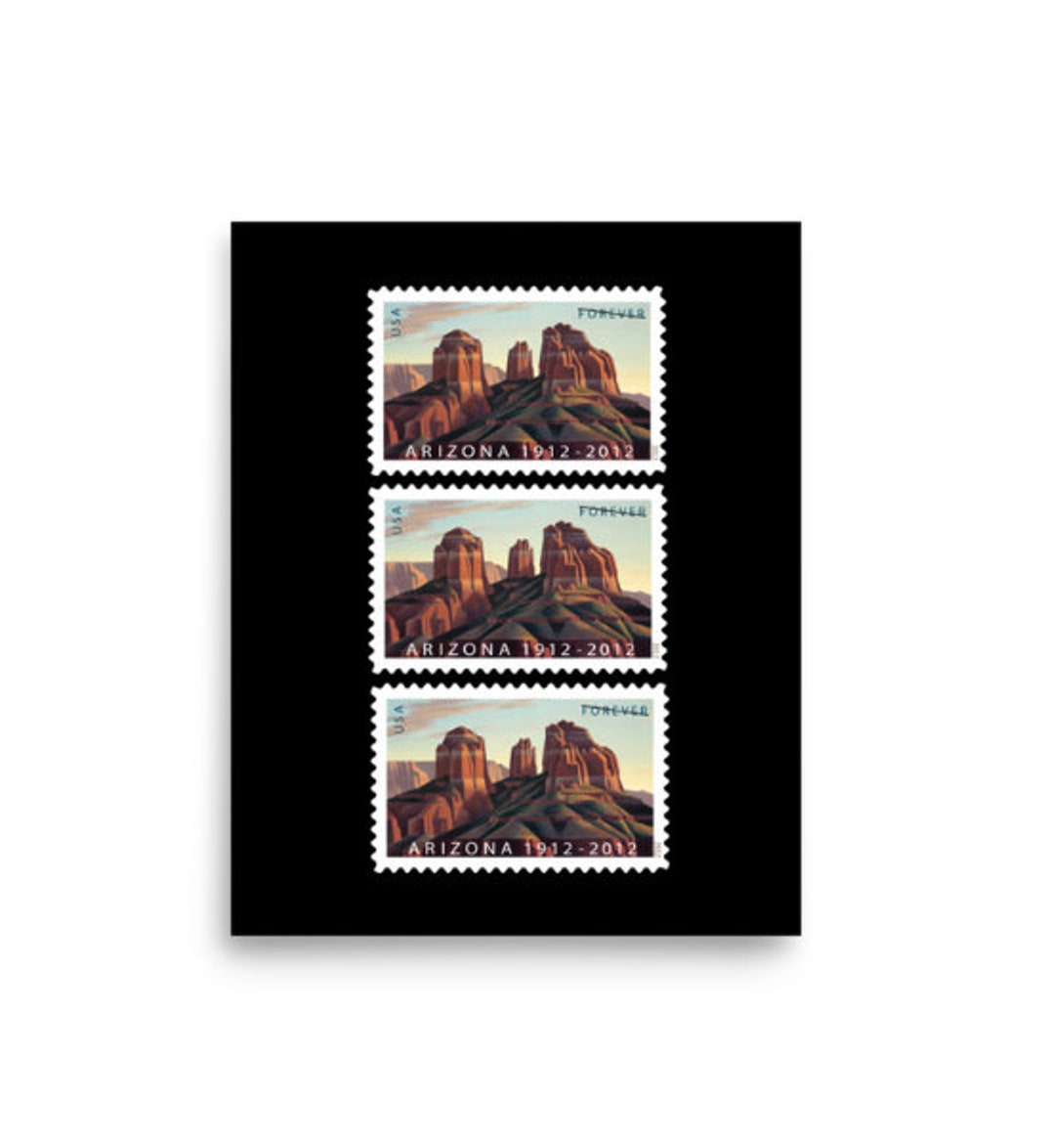 8x10 Inch AZ Statehood Print - Etsy