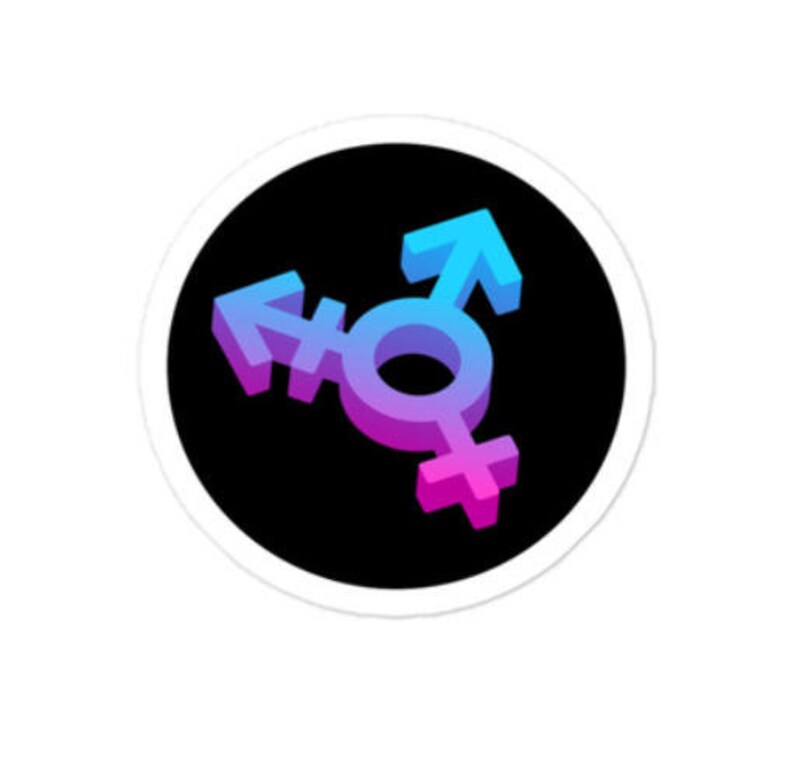 4 Inch Transgender Sticker Decal - Etsy