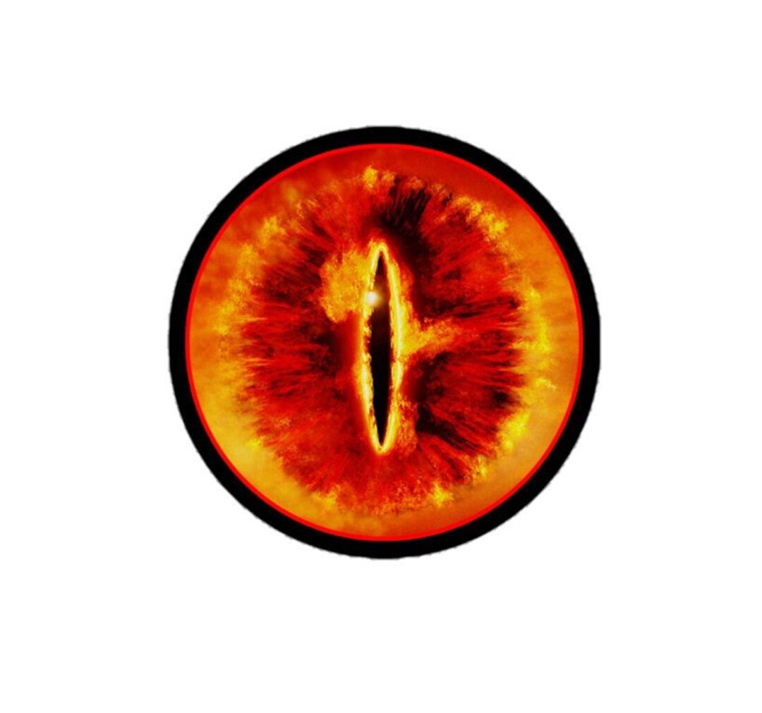 3 X 3 Inch Eye of Sauron Stickers Decals - Etsy