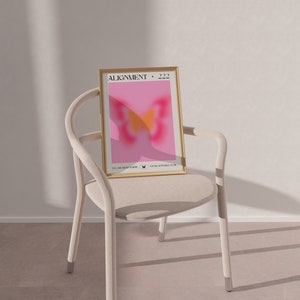 Butterfly Aura Poster, Angel Number Poster, ALIGNMENT Print 222 ...