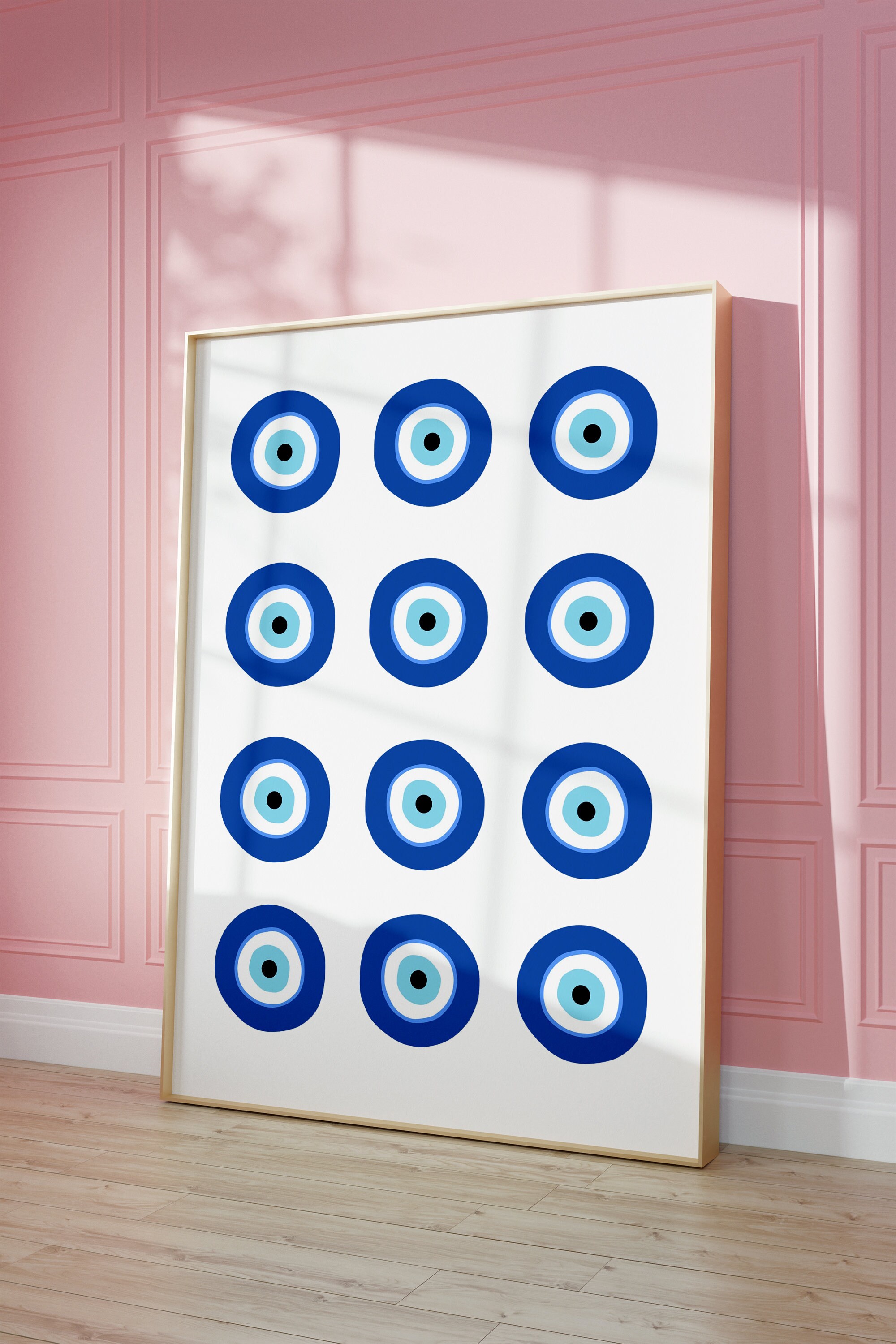 Evil Eye Poster, Trendy Dorm Wall Art, Evil Eye Wall Art, Evil Eye Wall ...
