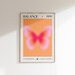 Butterfly Aura Poster Set of 3, Angel Number 222, Gradient Aura Poster ...