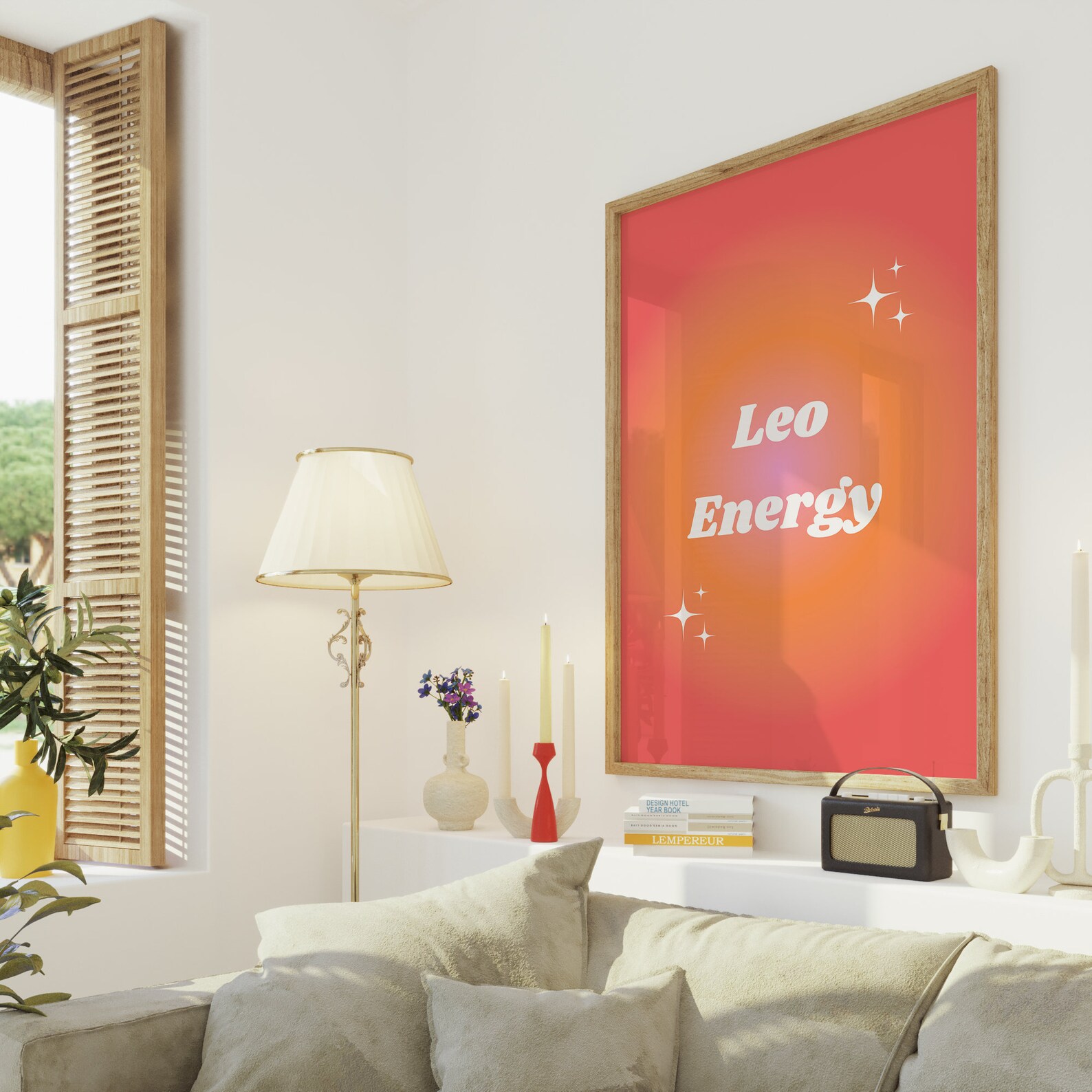 Leo Energy Poster, Astrology Leo Print, Zodiac Sign, Gift for LEO ...
