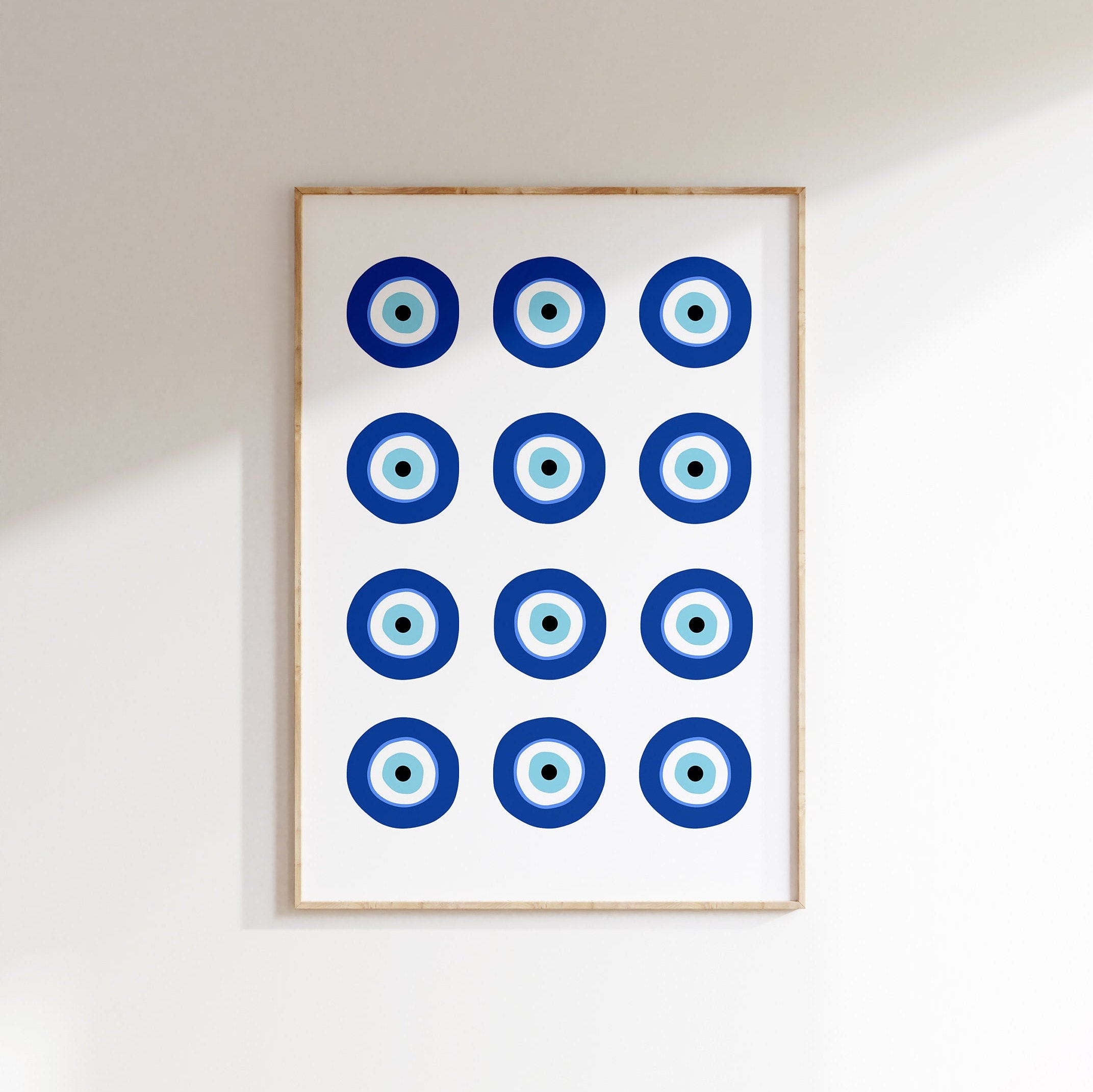 Evil Eye Poster, Trendy Dorm Wall Art, Evil Eye Wall Art, Evil Eye Wall ...