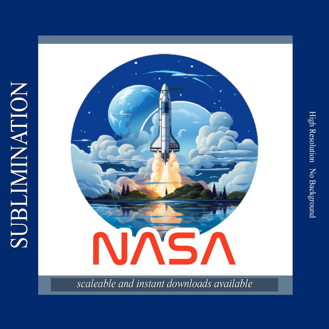 Nasa Craft 2 Designs Sublimation Space Design High Resolution PNG - Etsy