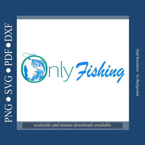 Only Fish Svg - Etsy