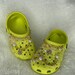Lime Green Custom Croc - Etsy