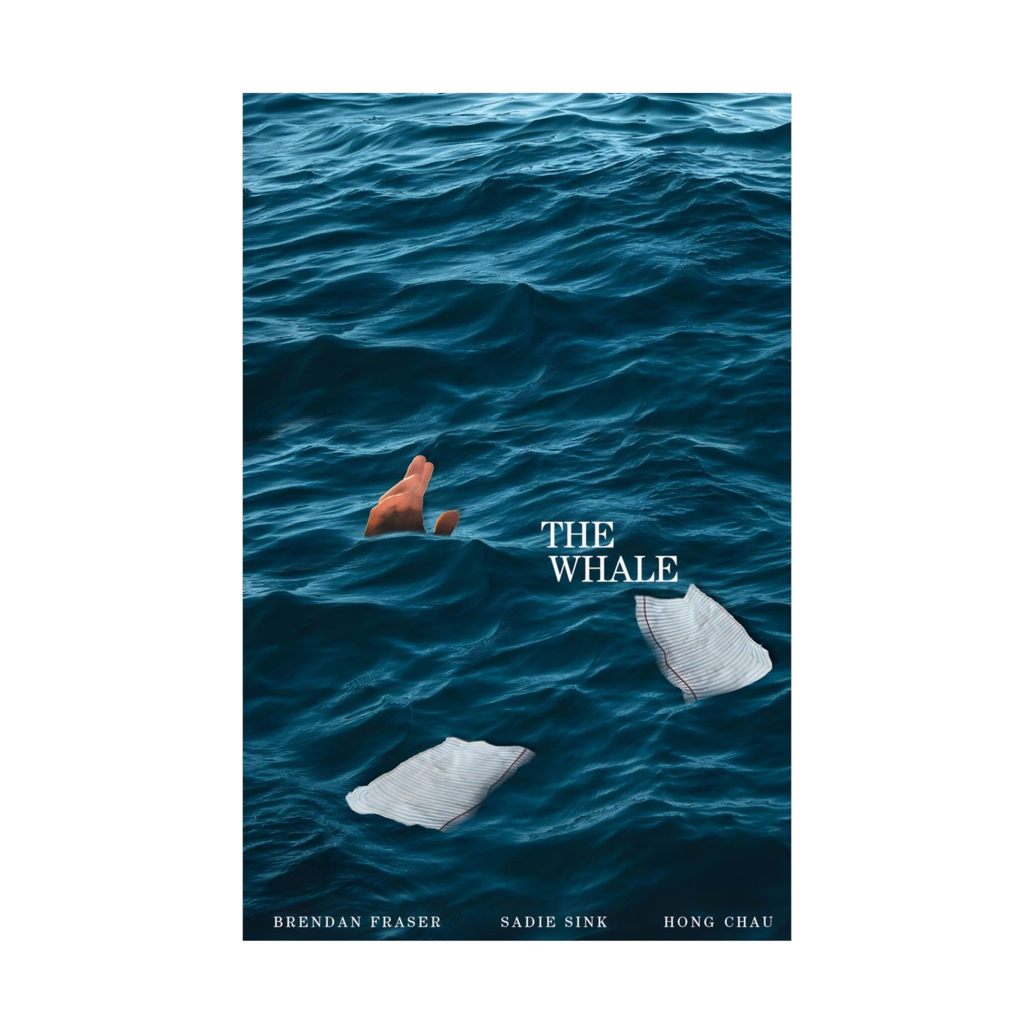 The Whale Poster - Brendan Fraser - Etsy