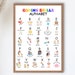 Coping Skills Alphabet Poster, ABC Sign for Calming Corner, Learning ...