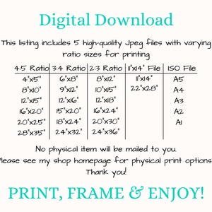 Size of the Problem Poster Print, Calming Corner Decor, Calming ...