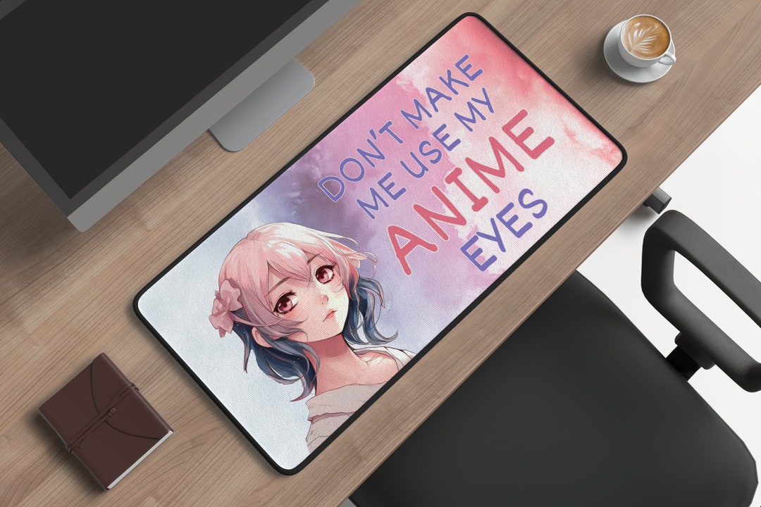 Anime Desk Mat, Cute Anime Deskpad, Gaming Desk Pad, Fantasy Japanese ...