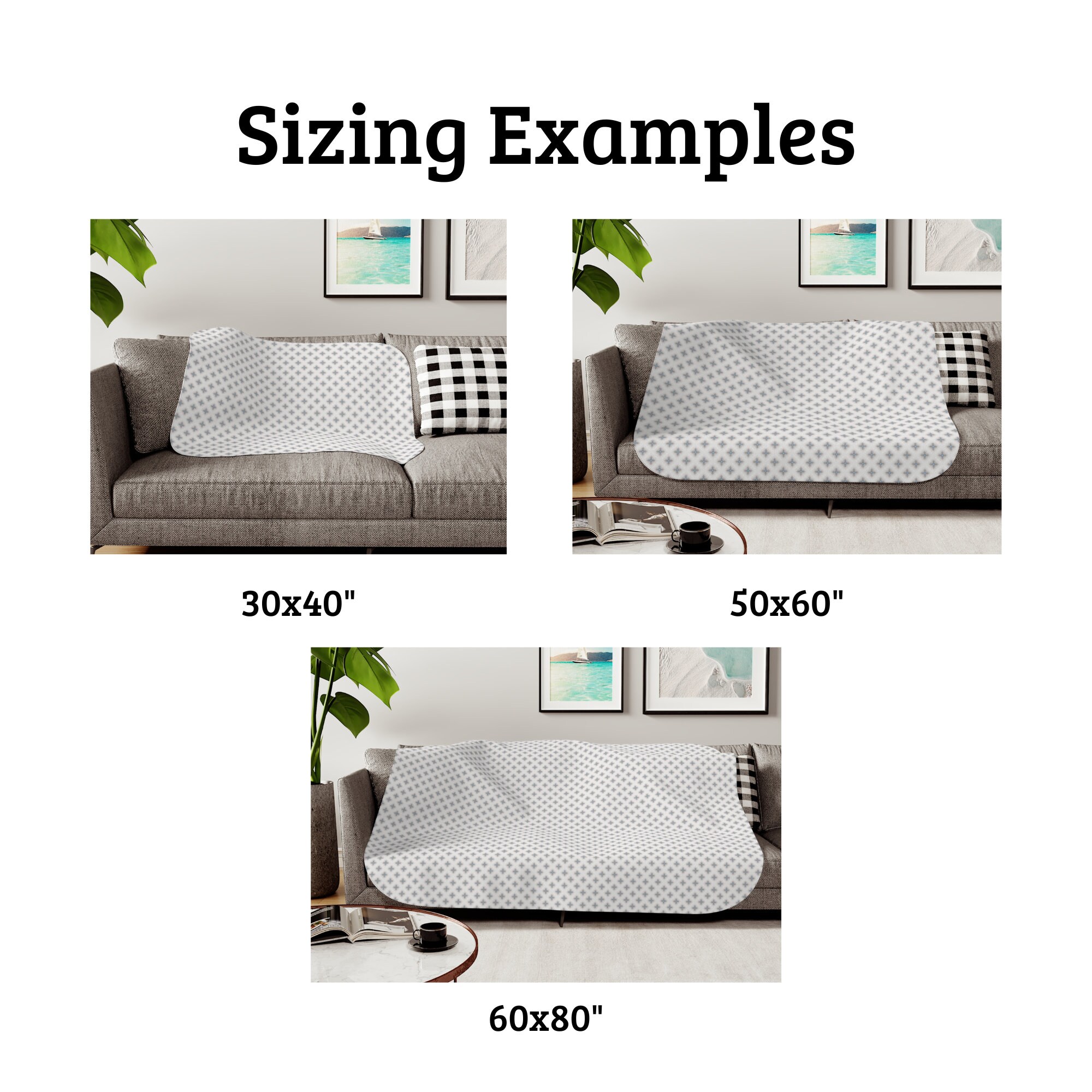 Custom Photo Blanket, Sherpa Lined Blanket, Insert Your Design Picture ...