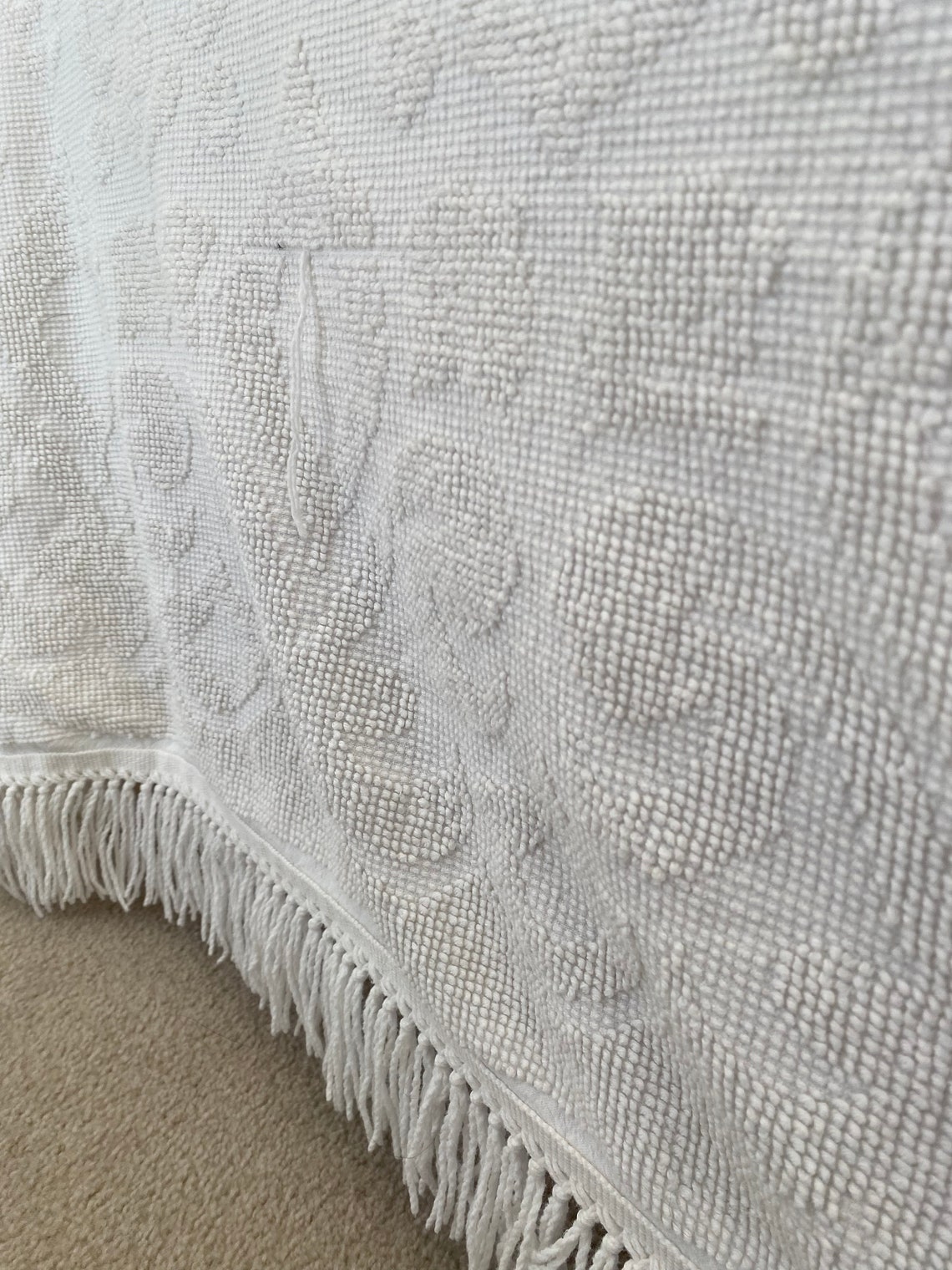 Vintage George Washington Style Bedspread - Etsy