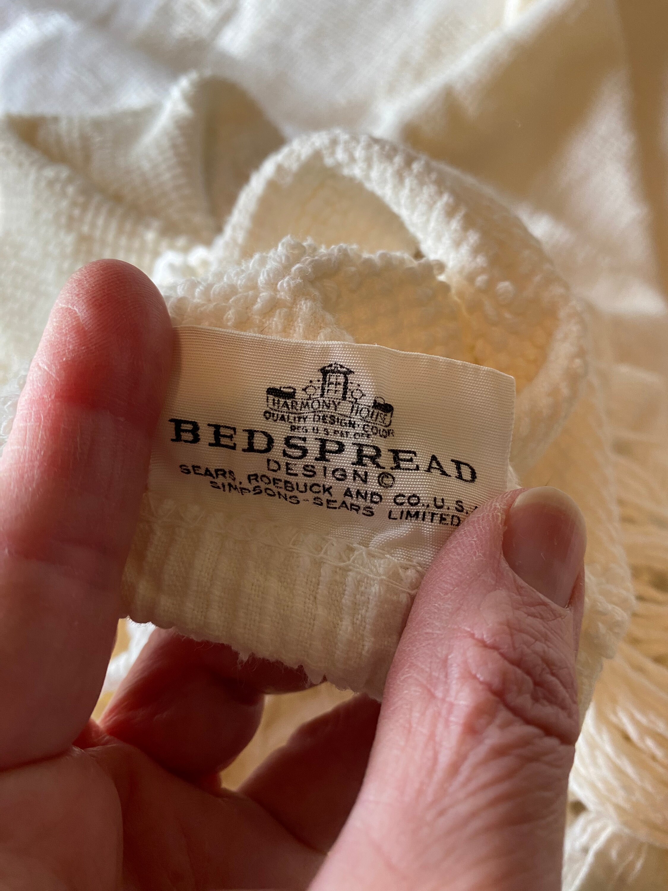 Vintage George Washington Style Bedspread - Etsy