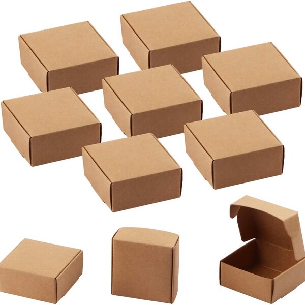 Gift Box Kraft - Etsy