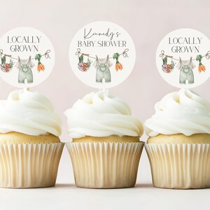 Locally Grown Baby Shower Bundle, Boho Farmer's Market Baby Sprinkle ...