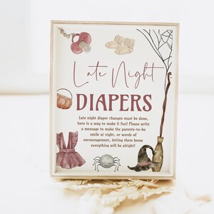 Printable Halloween Baby Shower Signs, Little Boo is Almost Due Decor ...