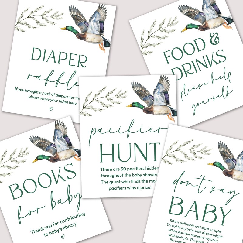Duck Baby Shower - Etsy