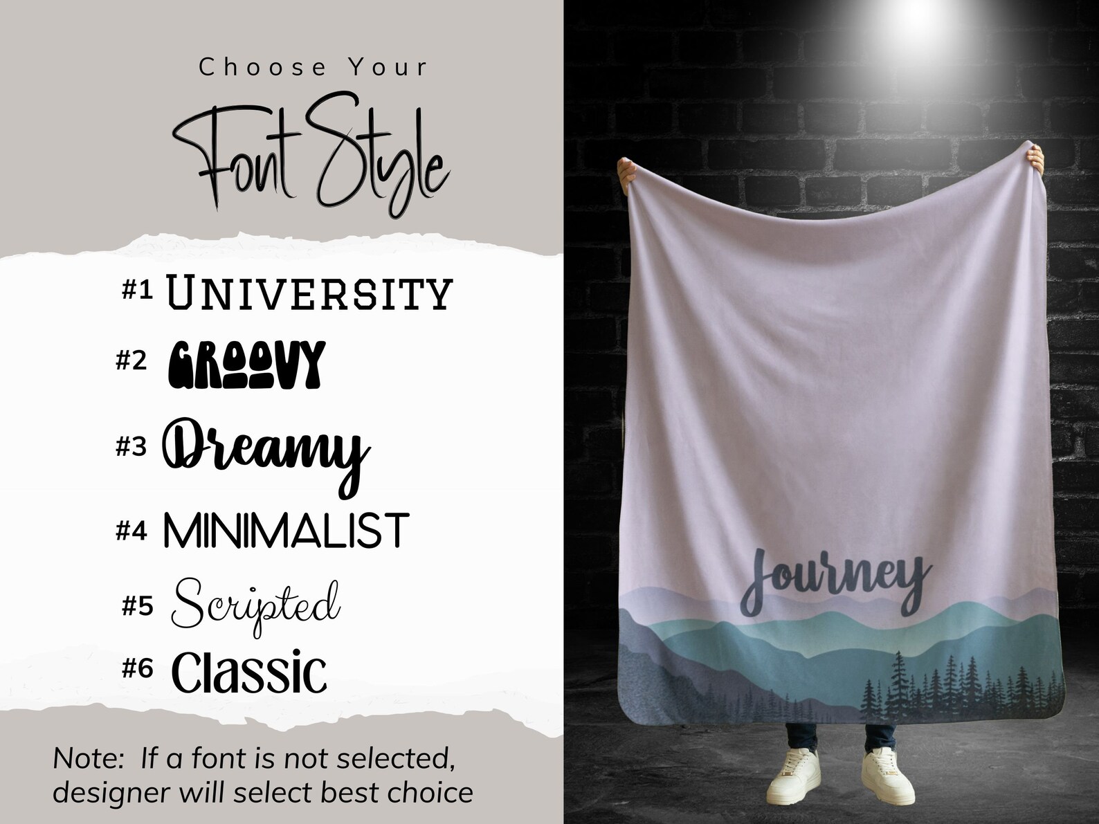 Personalized With Your Word of the Year Nautical Inspired Velveteen ...