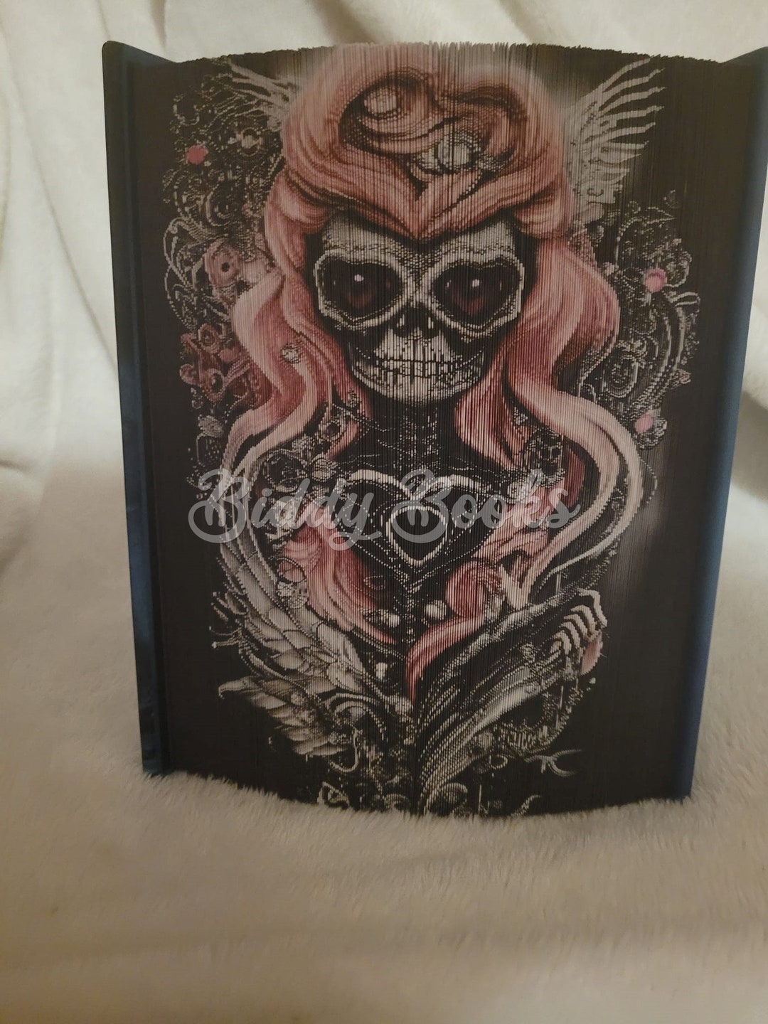 Pink Haired Skeleton - Photo Strip - Photostrip - Fore - Edged Pattern ...