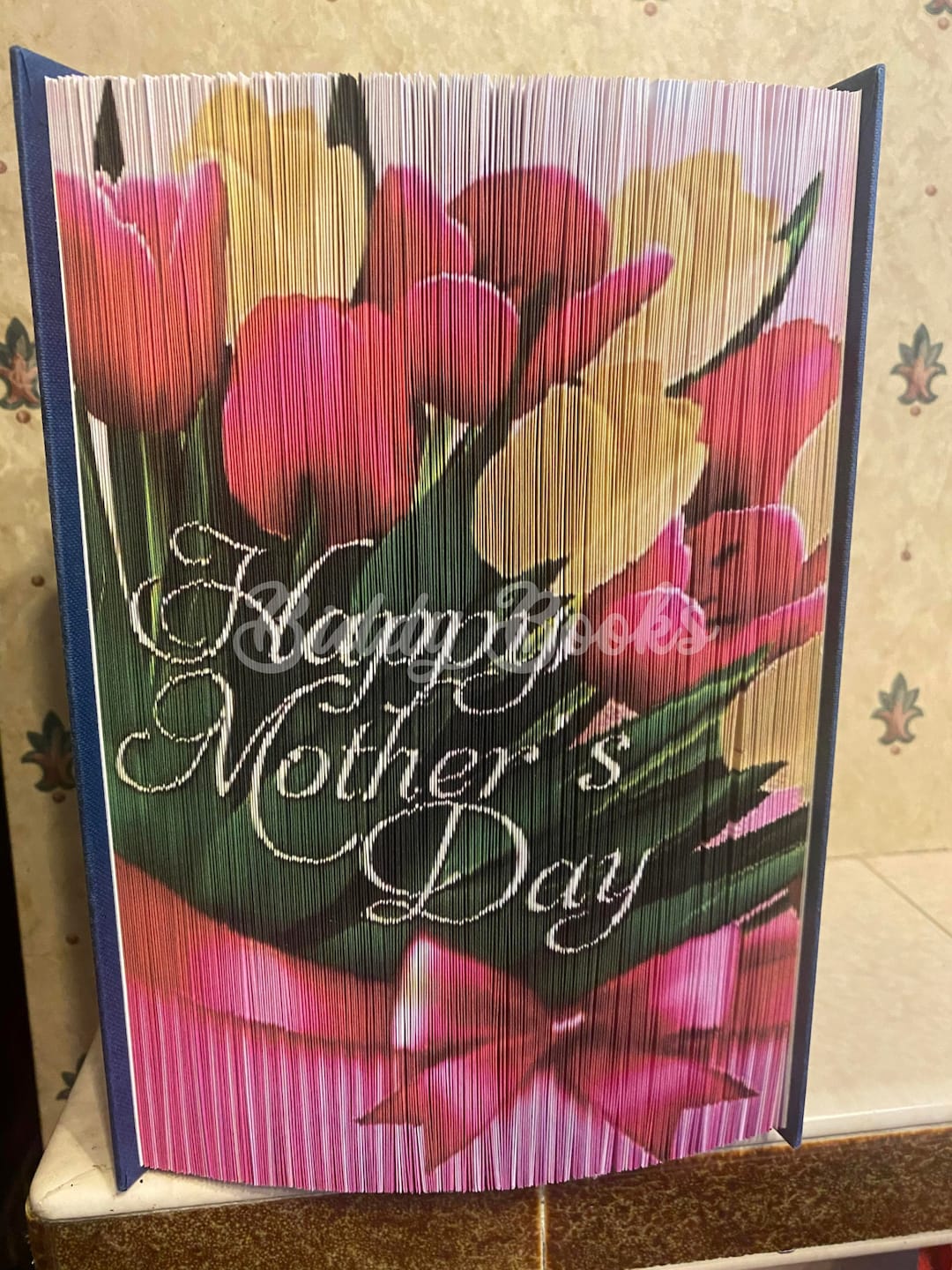 Mother's Day Tulips - Photostrip , Photo Strip, Fore-edged Pattern - Etsy