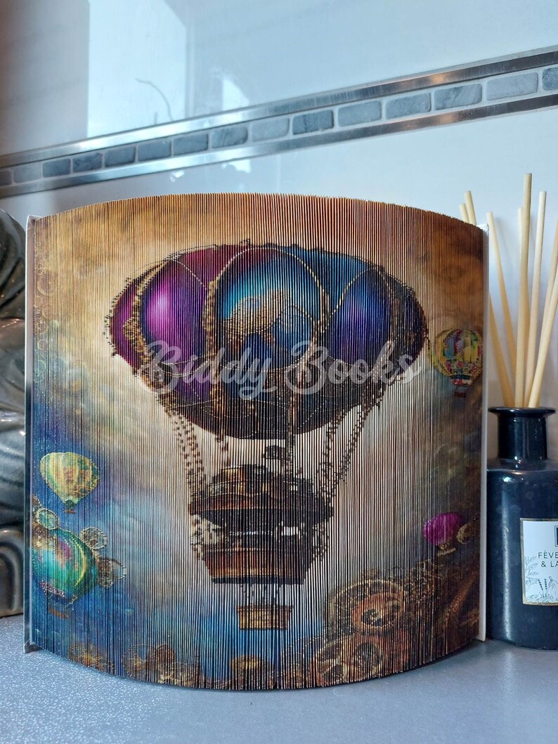 Hot Air Balloon Punk Photostrip Photo Strip Fore-edged - Etsy