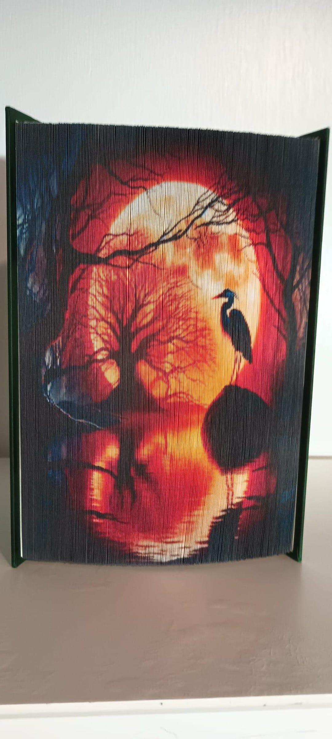 Moonlight Crane 4 - 23cm-527 Pages- Photo Strip , Fore-edge , Pattern ...