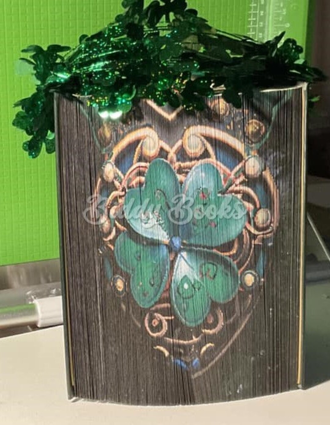 Shamrock Heart - Photostrip , Photo Strip, Fore-edged Pattern - Etsy