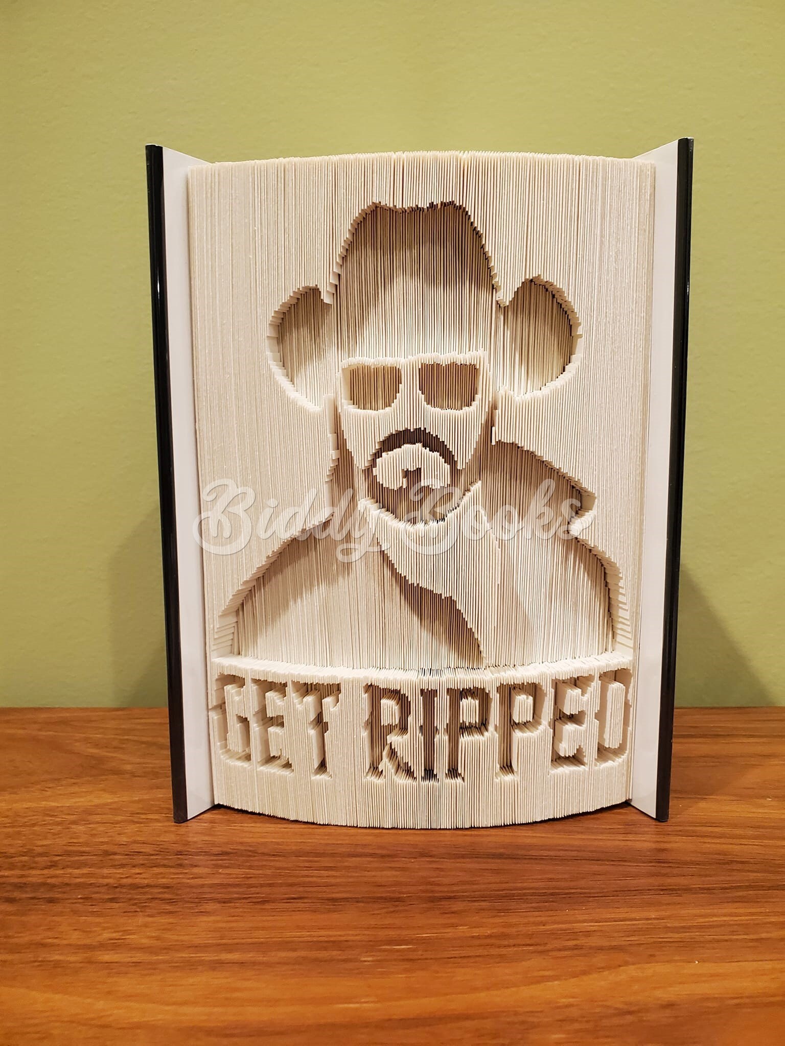 Get Ripped inspired Cut and Fold Pattern - Etsy