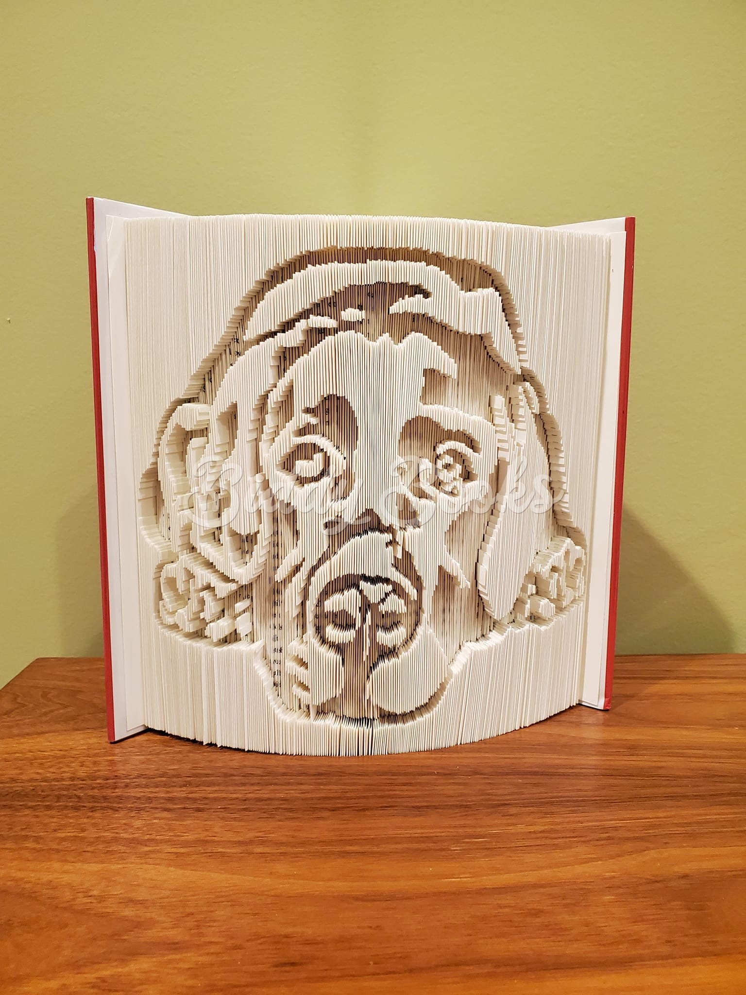 Laying Labrador - Cut and Fold Pattern - Etsy