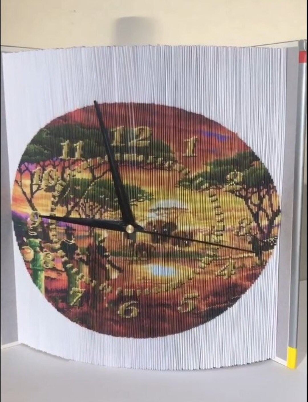 African Clock - Photo Strip Pattern - Etsy