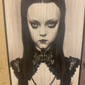 Goth Wednesday - 23.5cm - 499pages - Fore-edge Pattern - Etsy