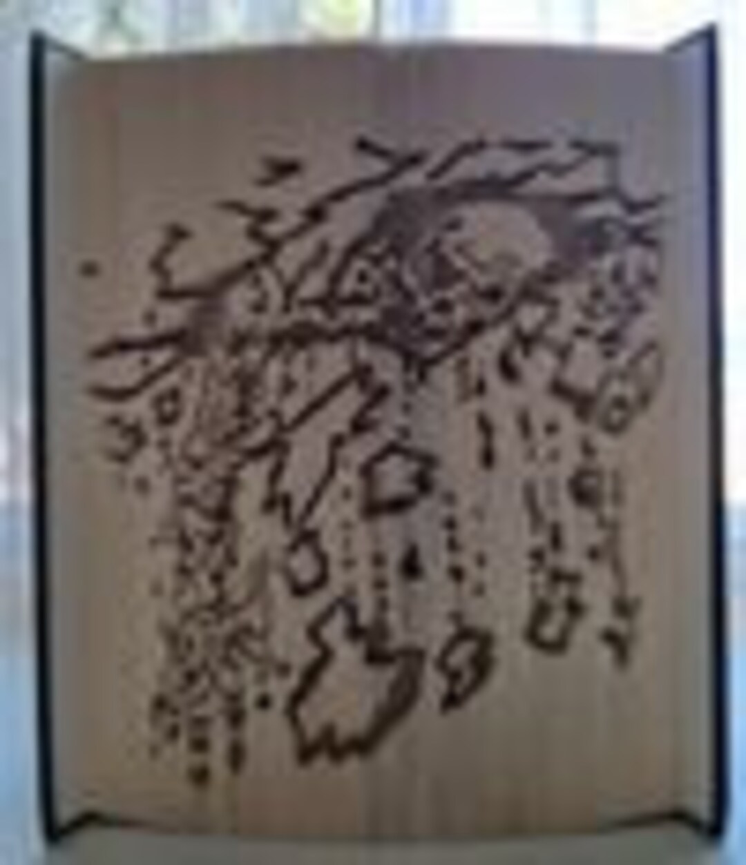 Zombie Wall Cut and Fold Pattern - Etsy