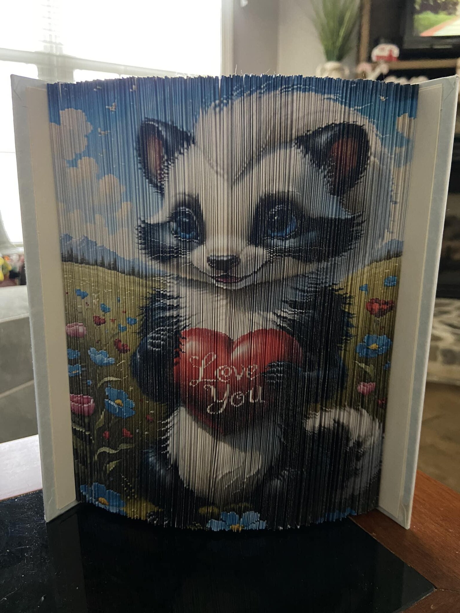 Love You Skunk - 21cm 399 Pages - Photo Strip , Fore-edge Pattern - Etsy