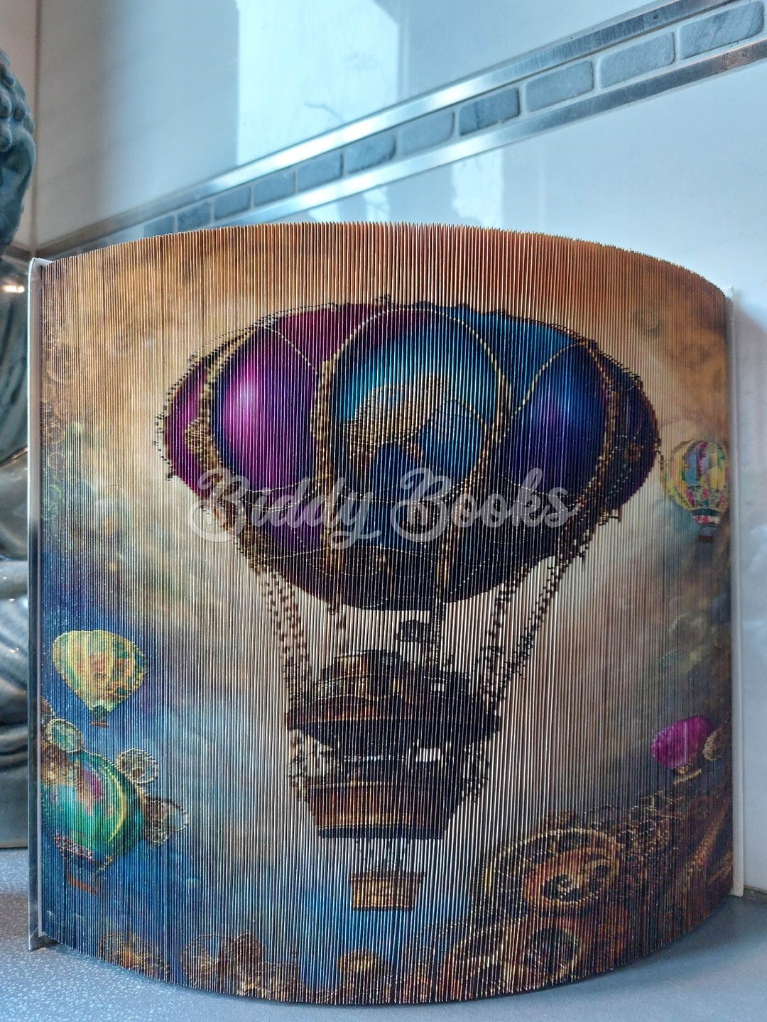 Hot Air Balloon Punk - Photostrip , Photo Strip, Fore-edged Pattern - Etsy