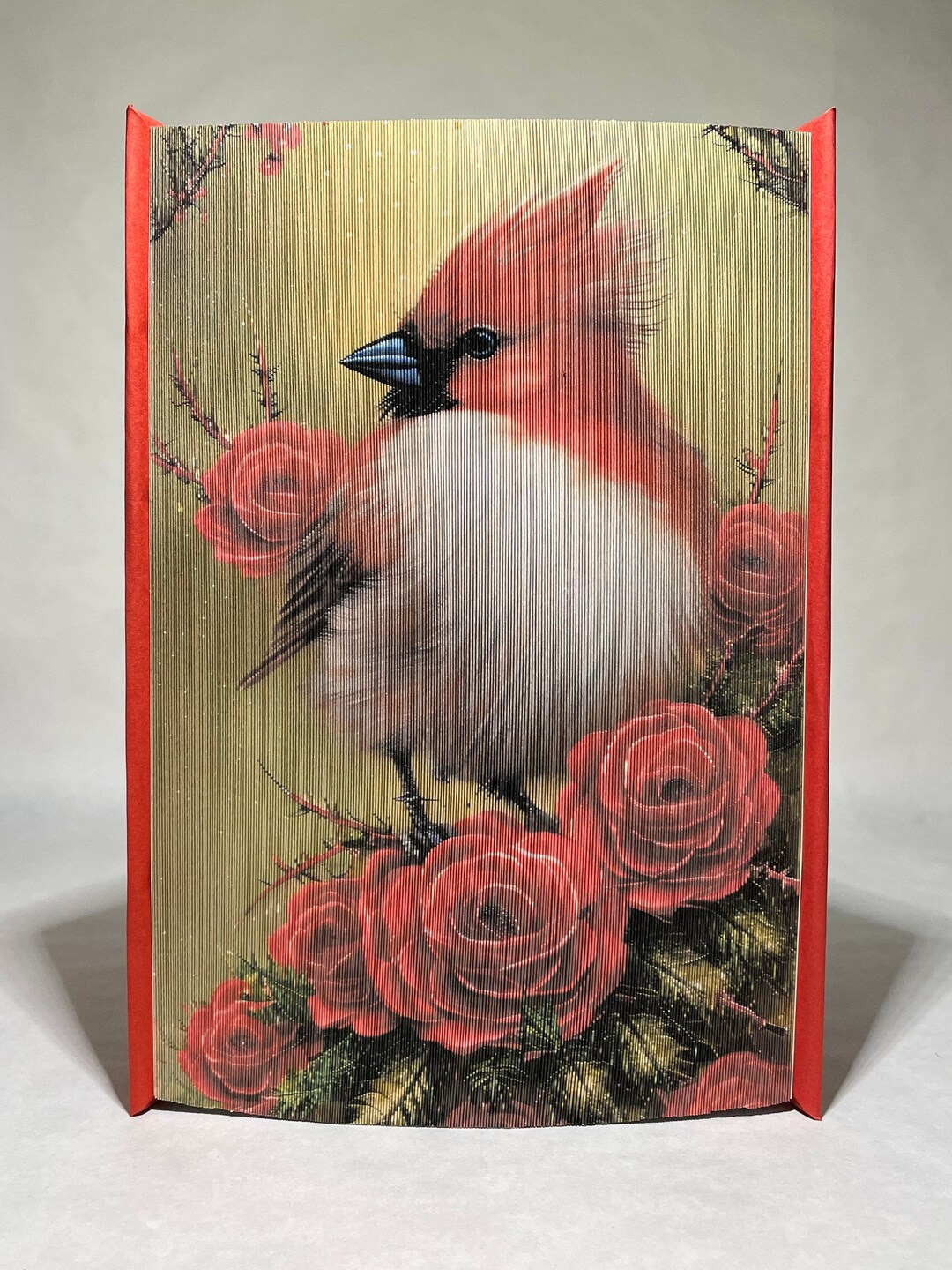 Cardinal Red Roses - Photo Edged Pattern - Etsy