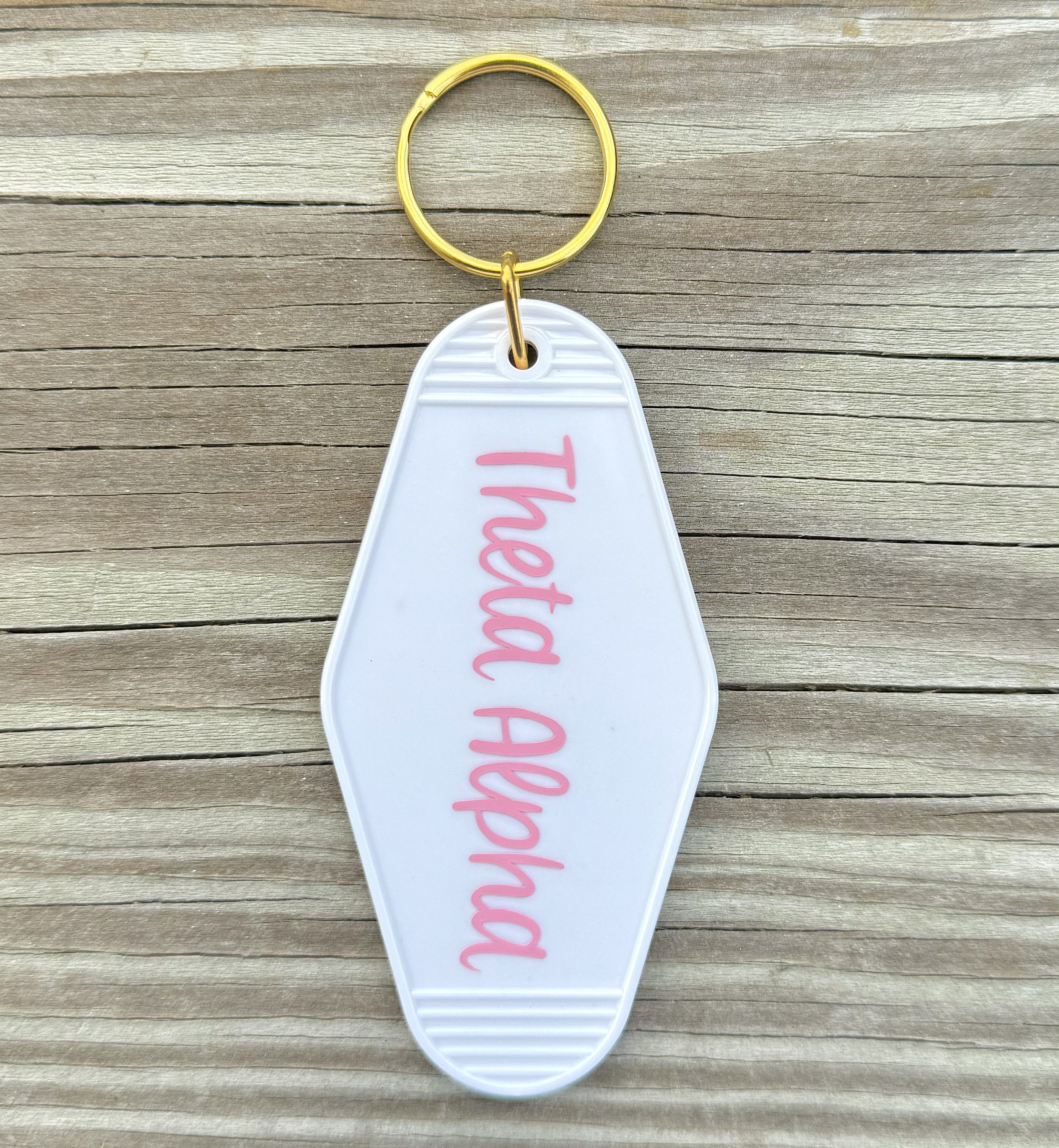 Sorority Keychain Custom Sorority Keychain Bid Day Gift Big Little Gift ...
