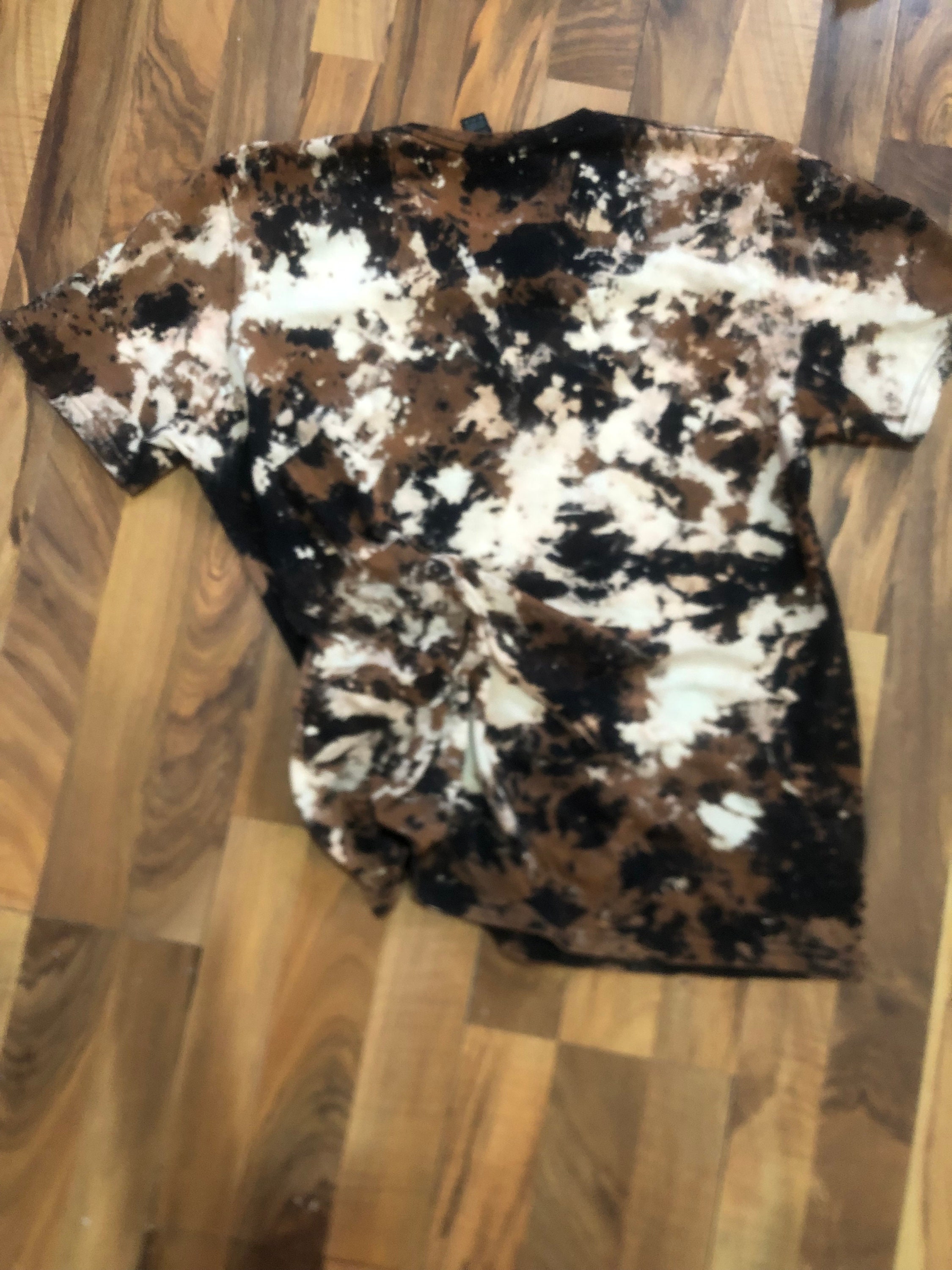 Western Cowhide Womens T-shirt (gods Country) - Etsy