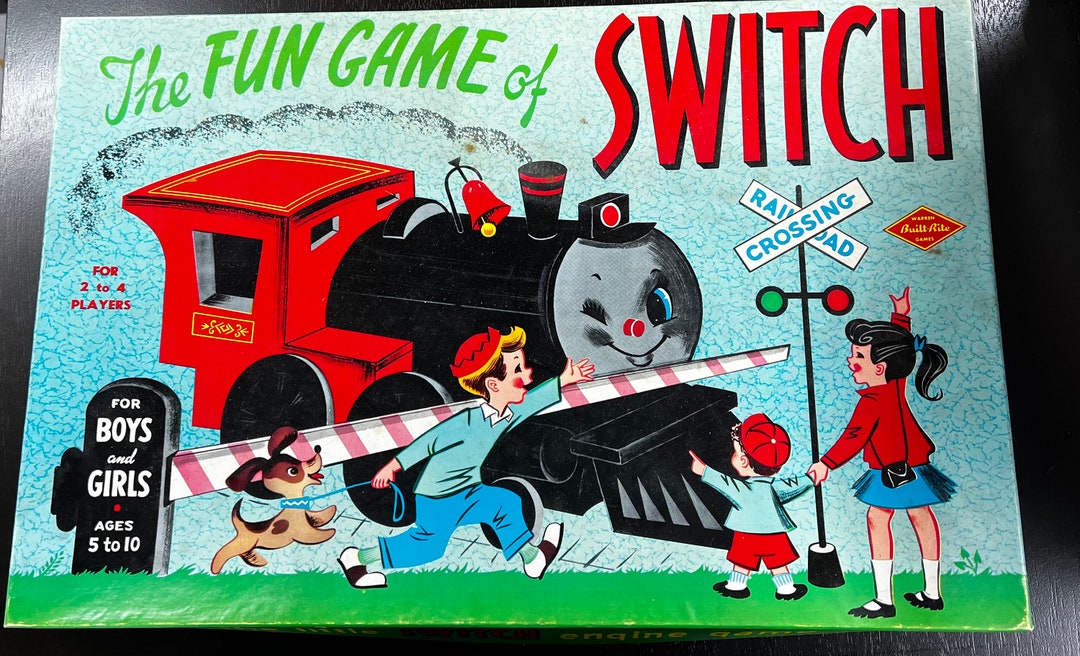 Rare Never Used the Game of Switch Board Game Vintage - Etsy
