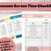 Chore Chart for Kids | Earn Screen Time | Daily Chore Chart | Cleaning ...