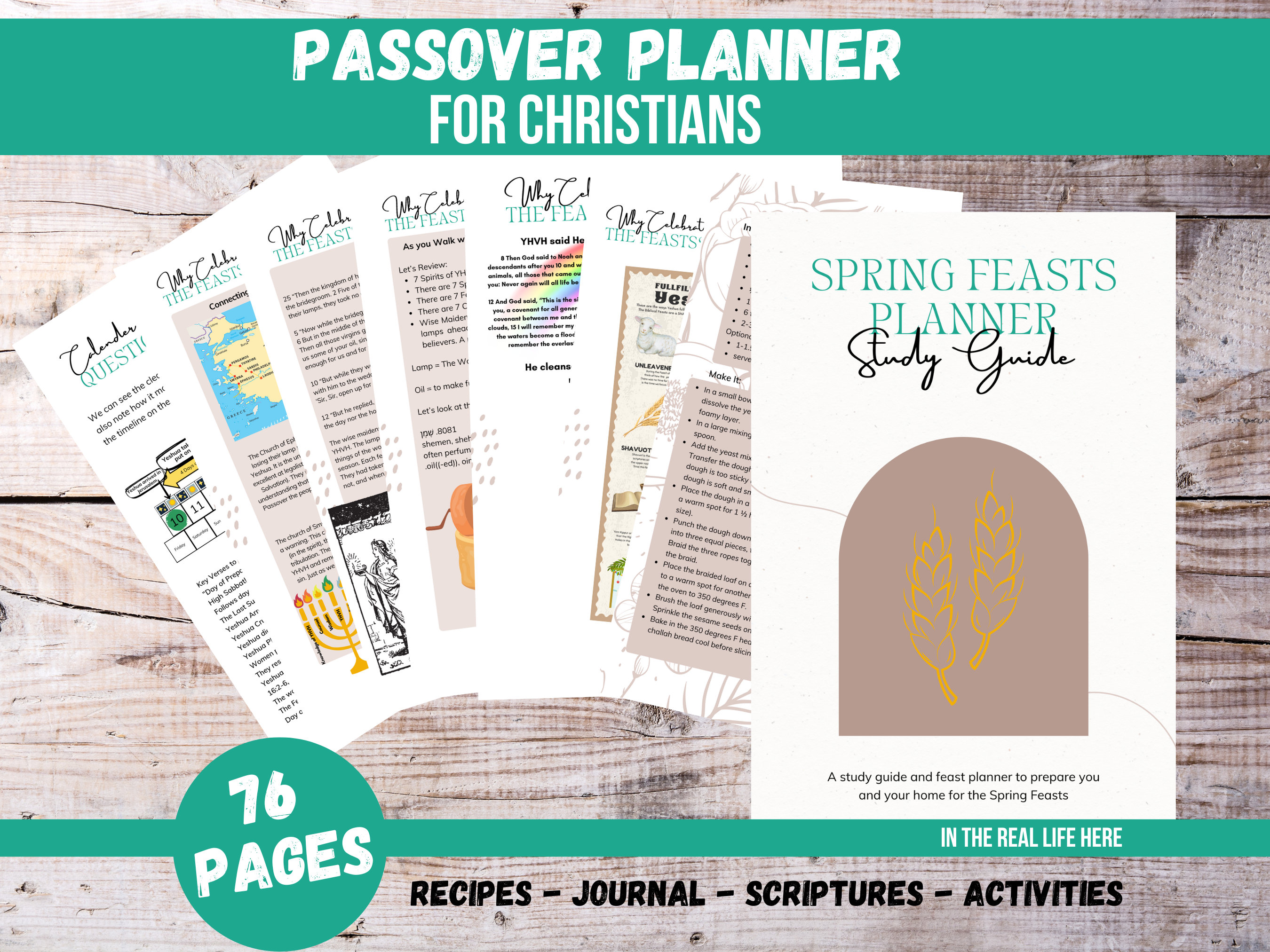 Passover for Christans Guidebook Christian Passover How to Celebrate ...