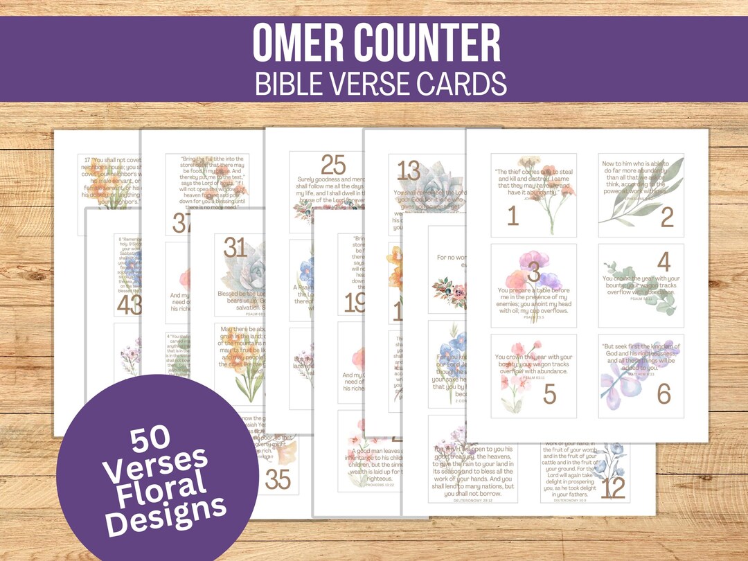 Omer Counting Tool | Shavuot Biblical Feast | Biblical Feasts for ...