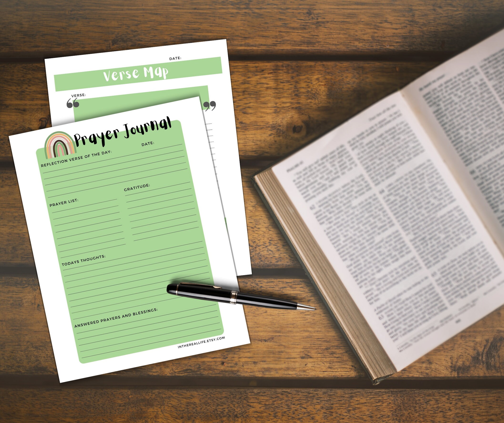 Boho Faith Set Bible Study Tool Scripture Study Bible Journal Planner ...