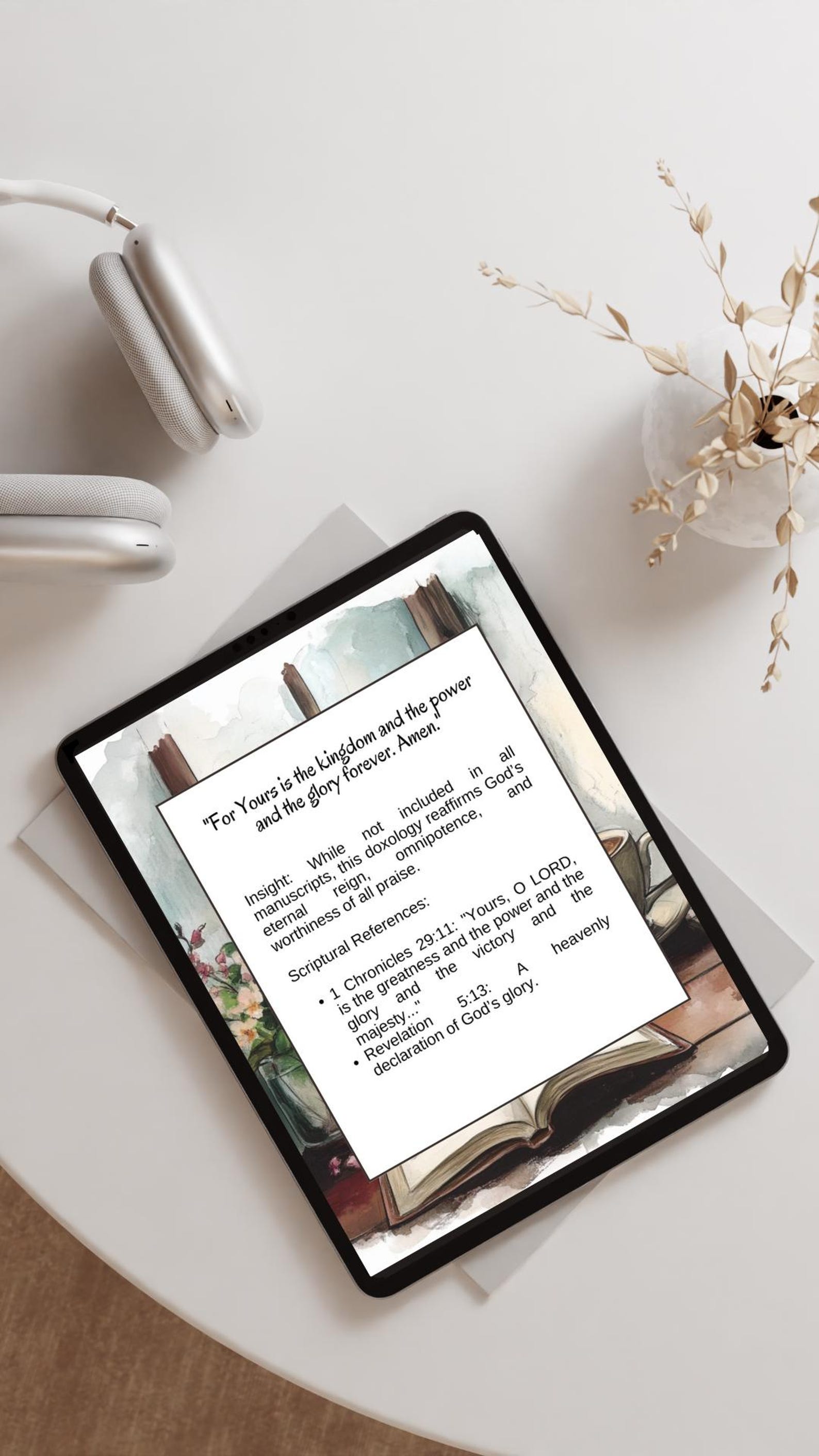 A Journey Through the Lord's Prayer | Bible Study Notes | Prayers of ...