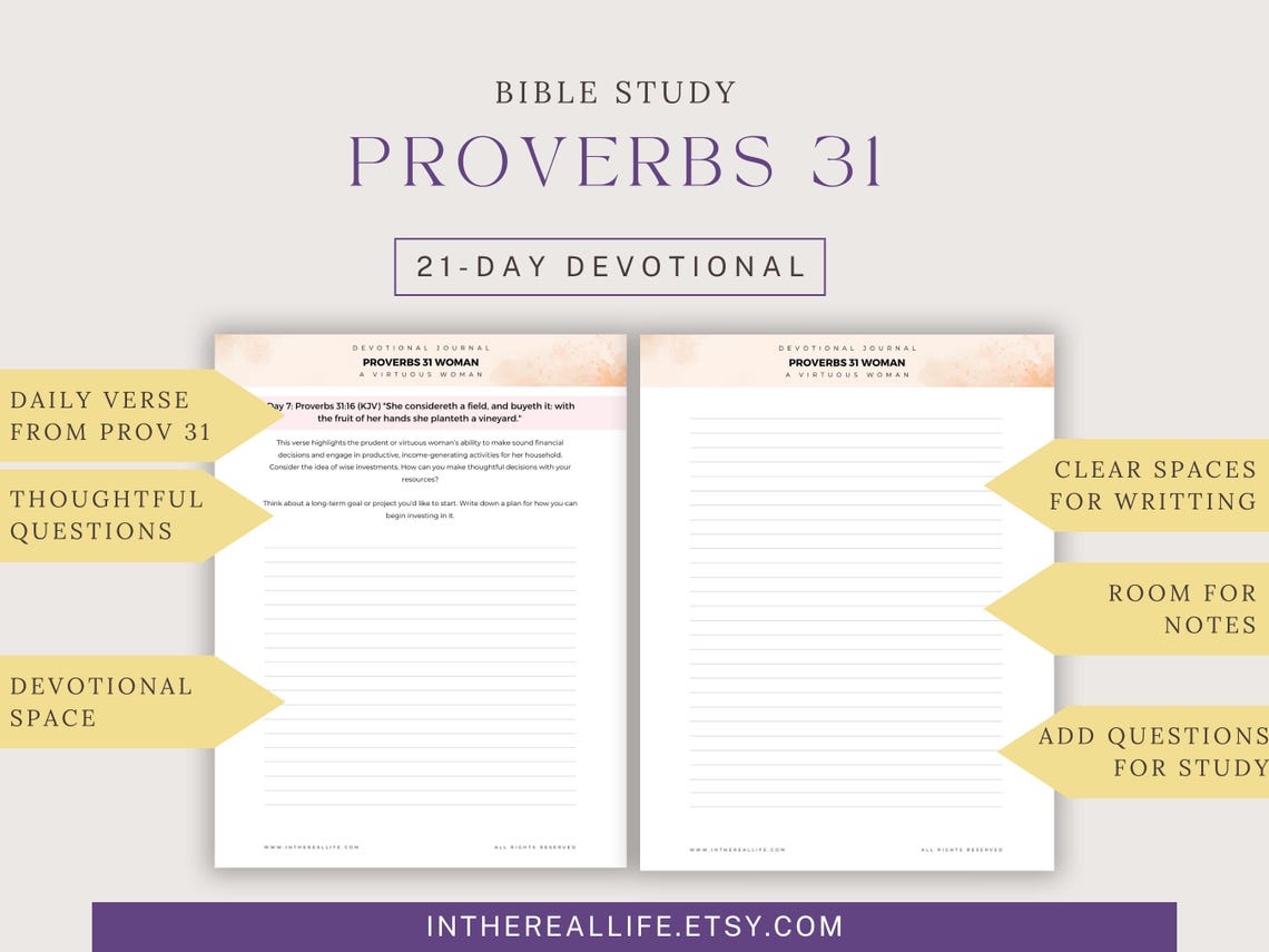 Proverbs 31 Bible Study | Bible Study Notes | Proverbs 31 Woman ...