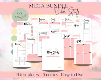 Verse Mapping Journal Printable I Bible Mapping Planner Printable I ...