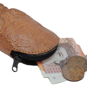 Leather Wallet Cane Toad Purse Realistic Frog Decoration Coin Pouch ...