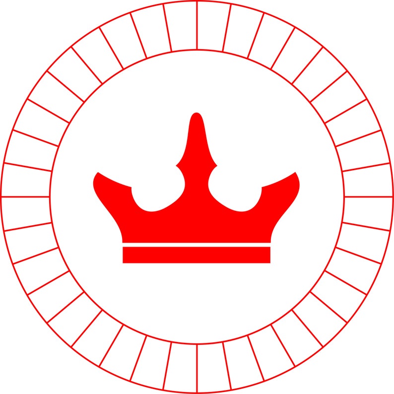 Checker Pieces Vol. 2 - Vector Drawing of Checkers Pieces for Laser ...